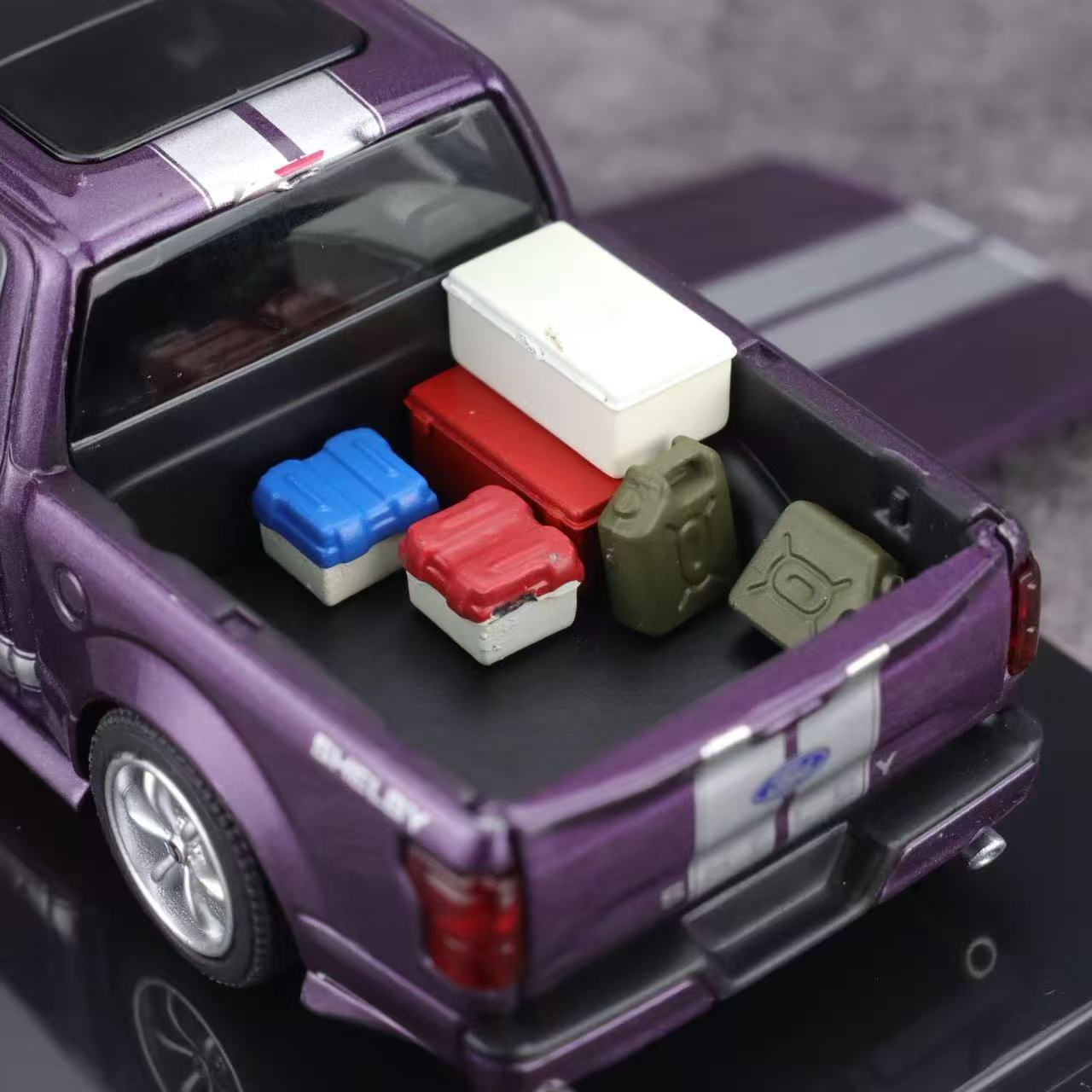 Funny Model 1:64 Ford Shelby F150 Super Snake Purple – CarBro MC