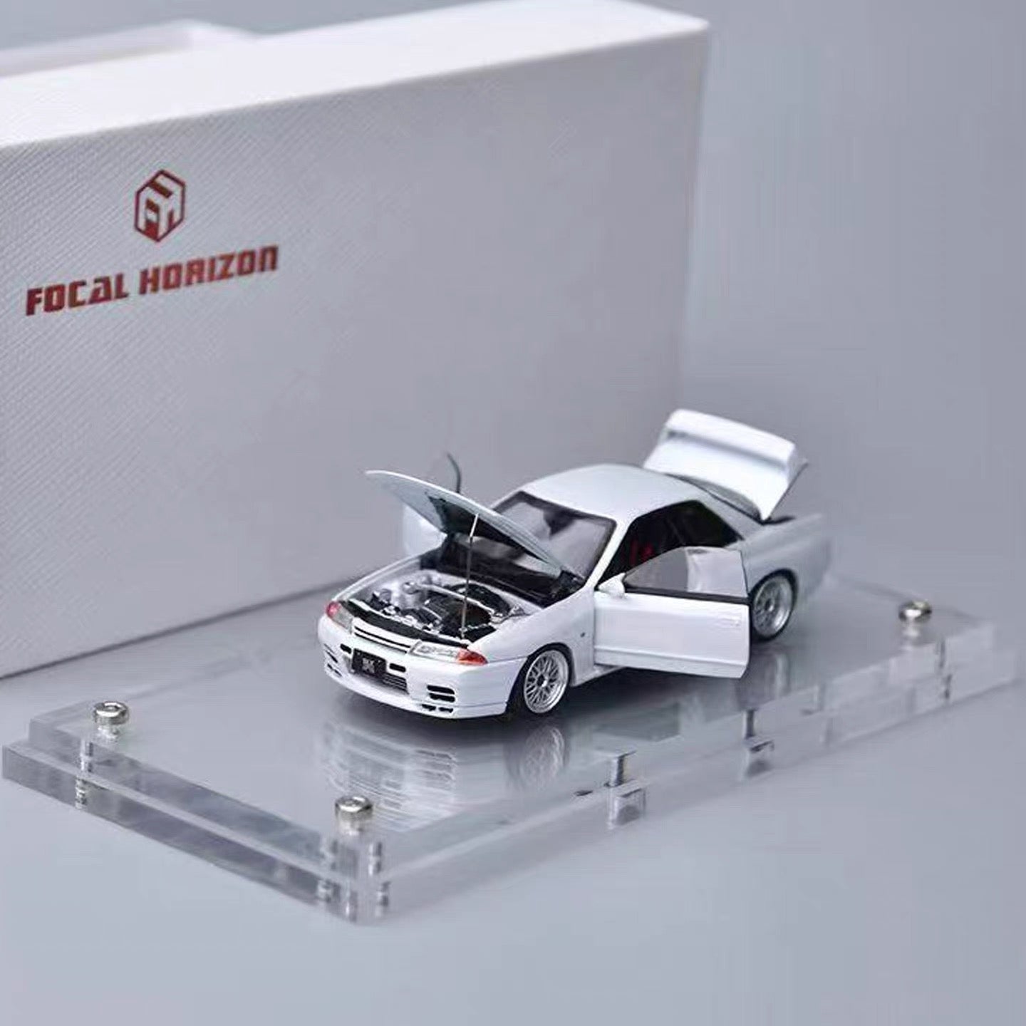 Focal Horizon 1:64 Nissan Skyline GT-R 3rd Generation R32 Nismo S-Tune ...