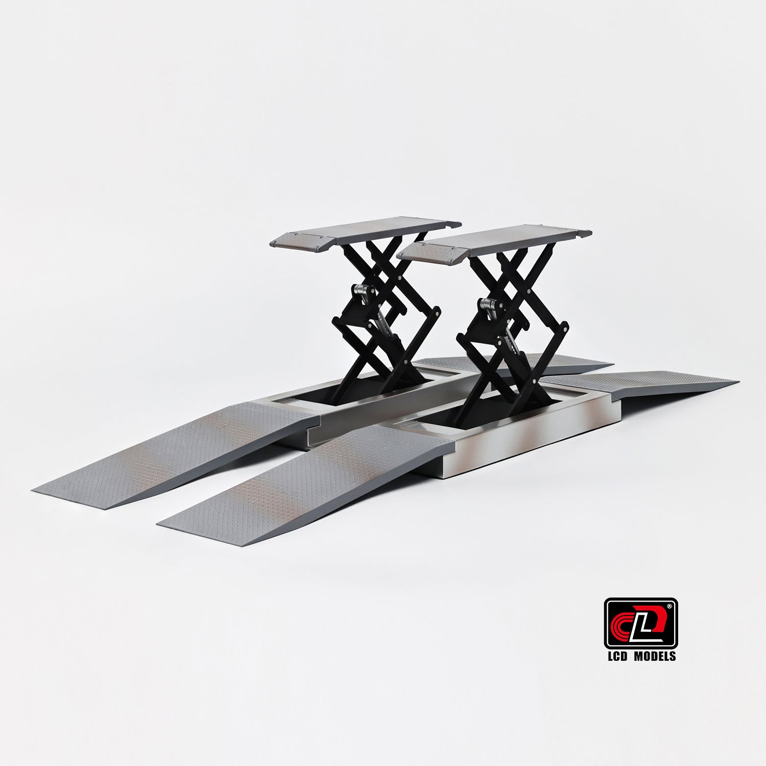 LCD 1:18 JDM Models All Diecast Scissor Lift LCD18026-GR/LCD18026-SI [2 ...