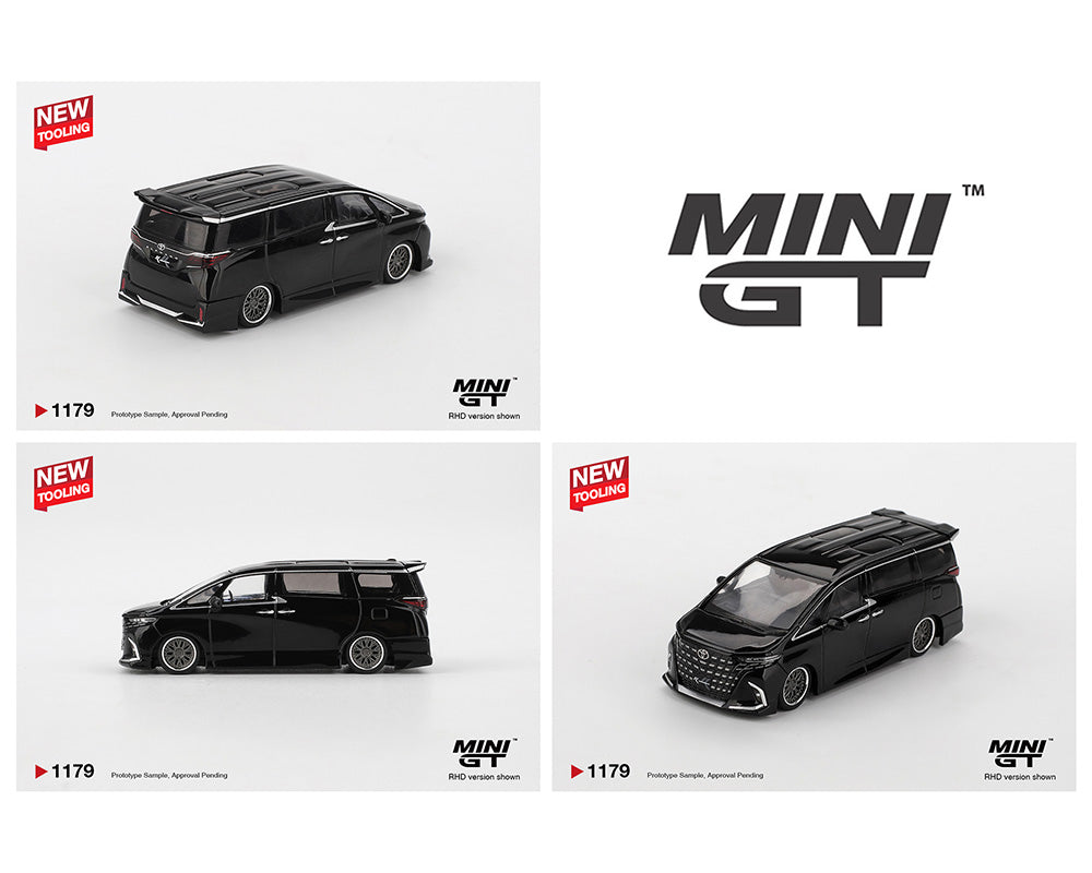 Mini GT 1:64 Toyota Alphard 40 KUHL – Black MGT01179-BL – CarBro MC
