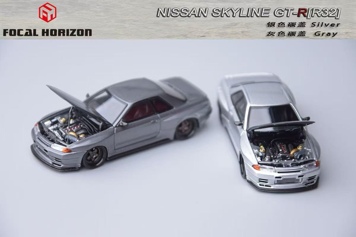 Focal Horizon 1:64 Nissan Skyline GT-R 3rd Generation R32 Garage Active ...