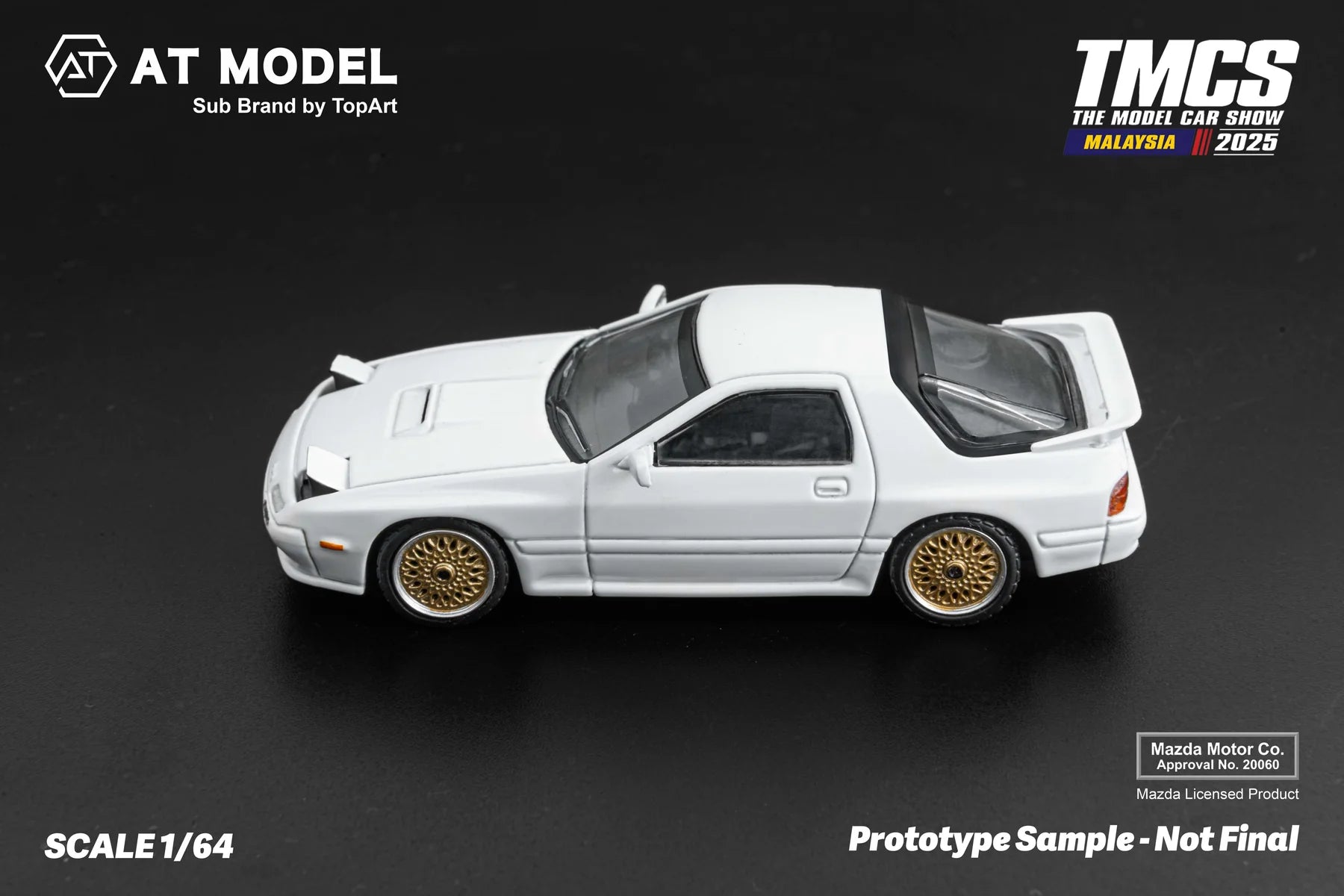 [Event Edition] AT Model 1:64 Mazda RX7 FC3S Infinity - White Gold Whe ...